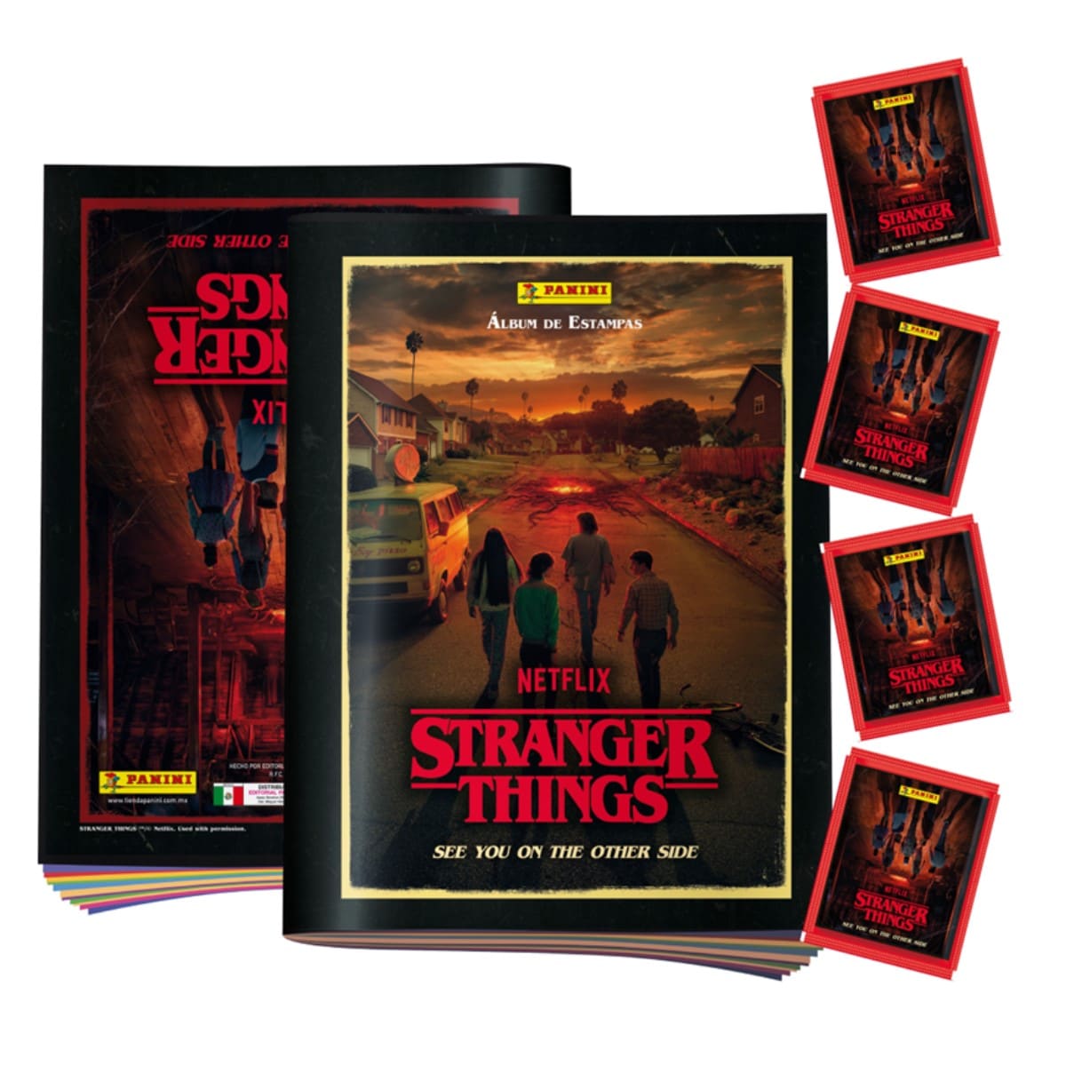 Multiset 4 Sobres Stranger Things