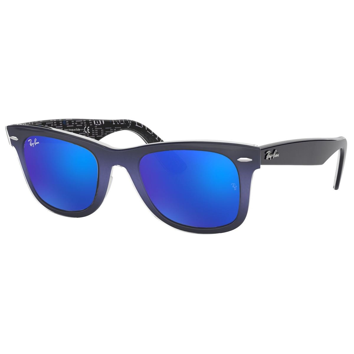 Lente Solar Ray-Ban Wayfarer Azul en Acetato Azul
