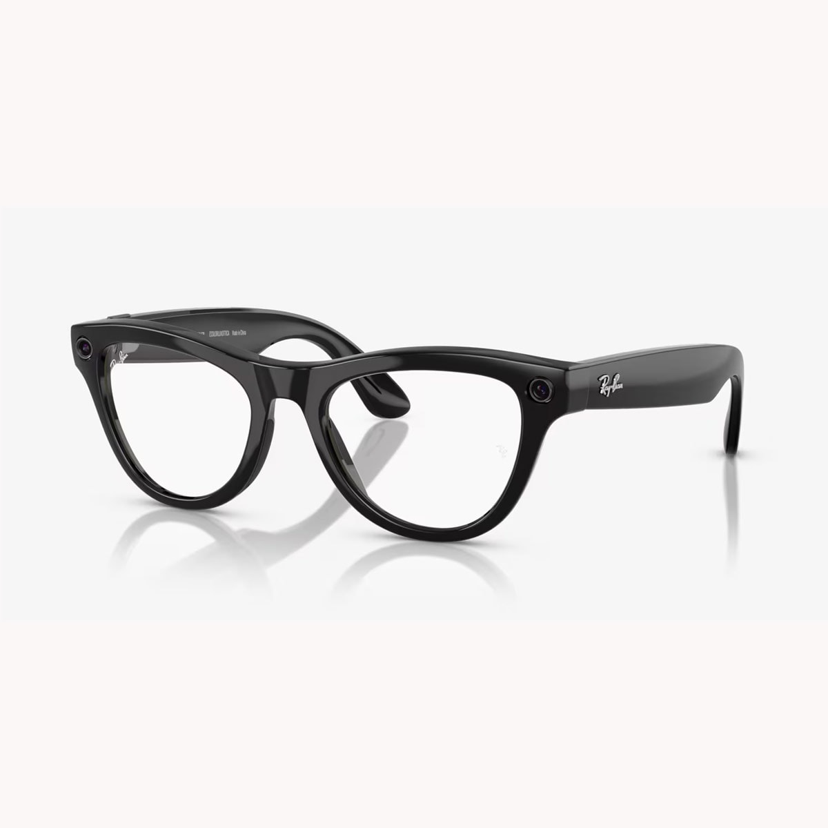 Lentes de Sol Electrónico Ray Ban Meta Wearable Negro Brillante Skyler ...