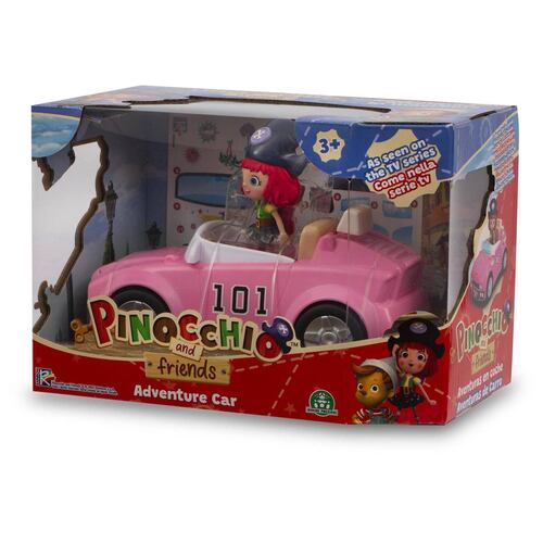 Pinocchio Coche Con Mini Figura