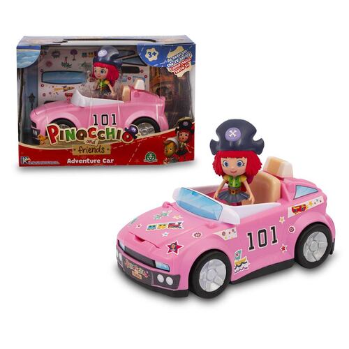 Pinocchio Coche Con Mini Figura