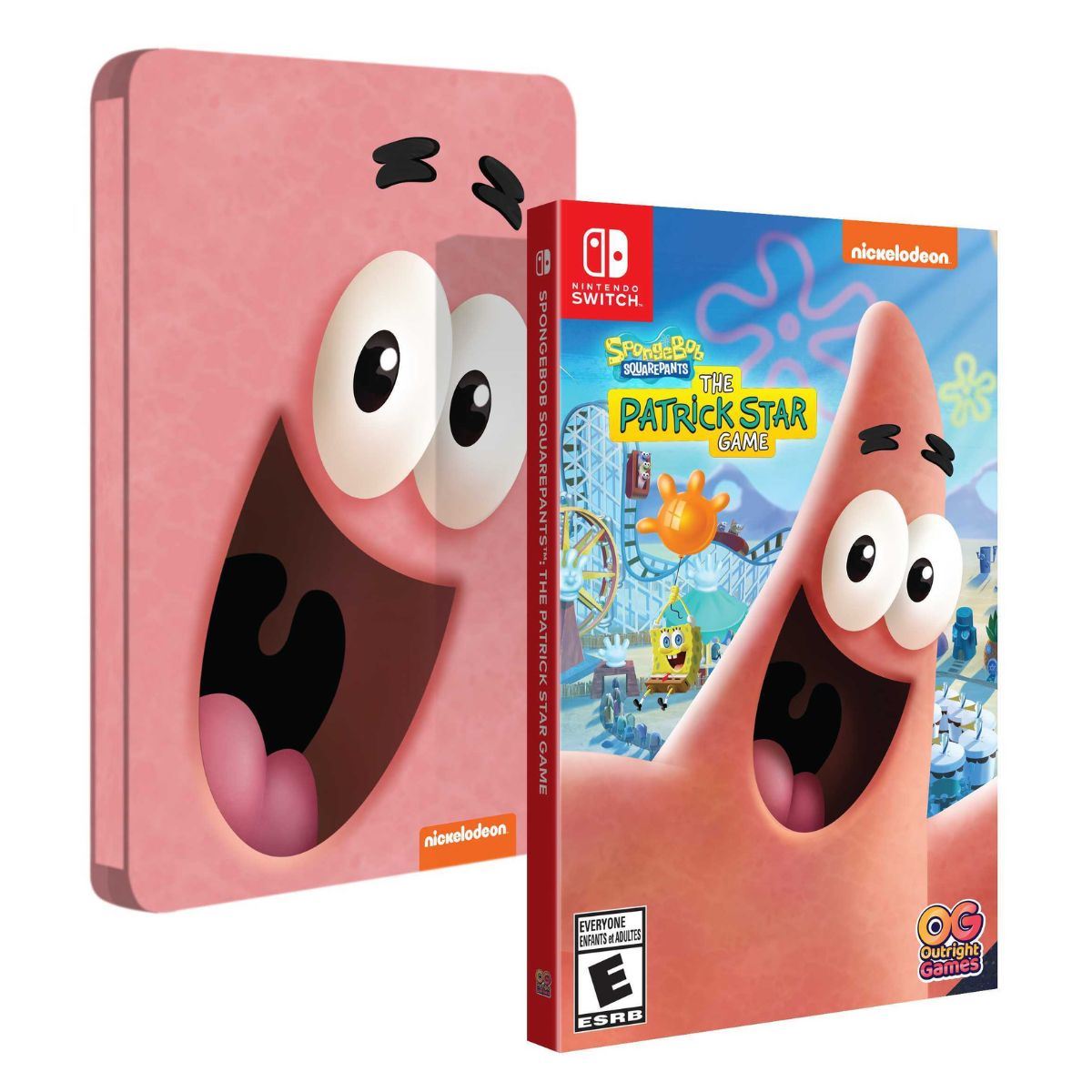 Videojuego The Patrick Star Game Steelbook para Nintendo Switch NSW