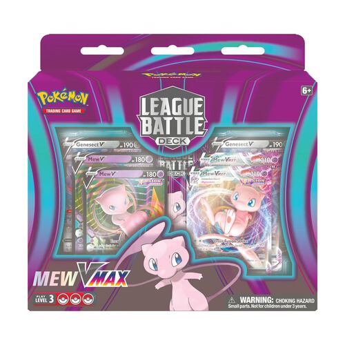 PTCG Mew Vmax league battle deck