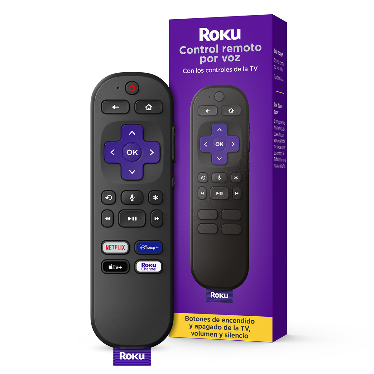 Roku Control Remoto por Voz