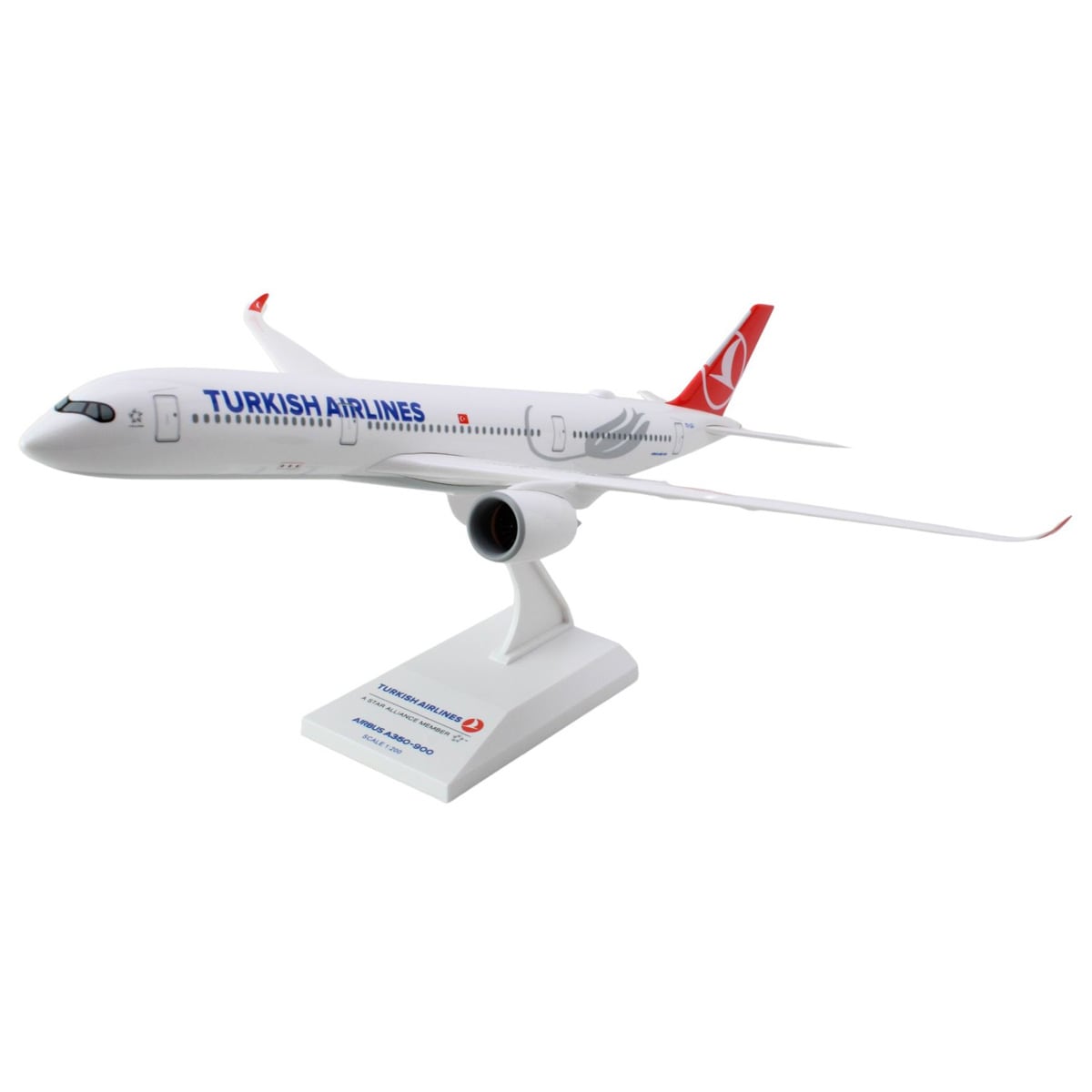 Avión Coleccionable Skymarks Turkish A350-900 1200 Tc-L