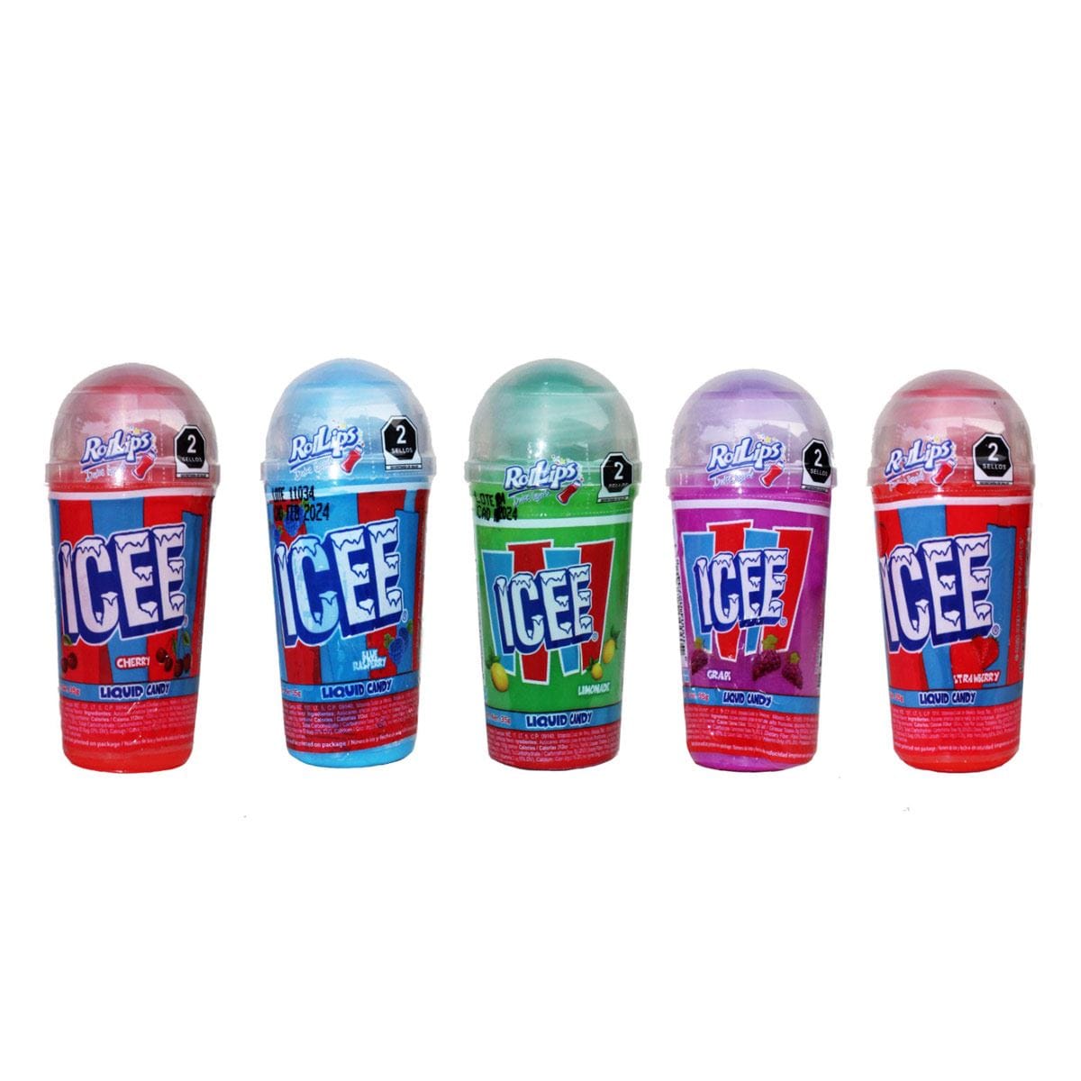 Dulce Líquido Icee Sabores Surtidos