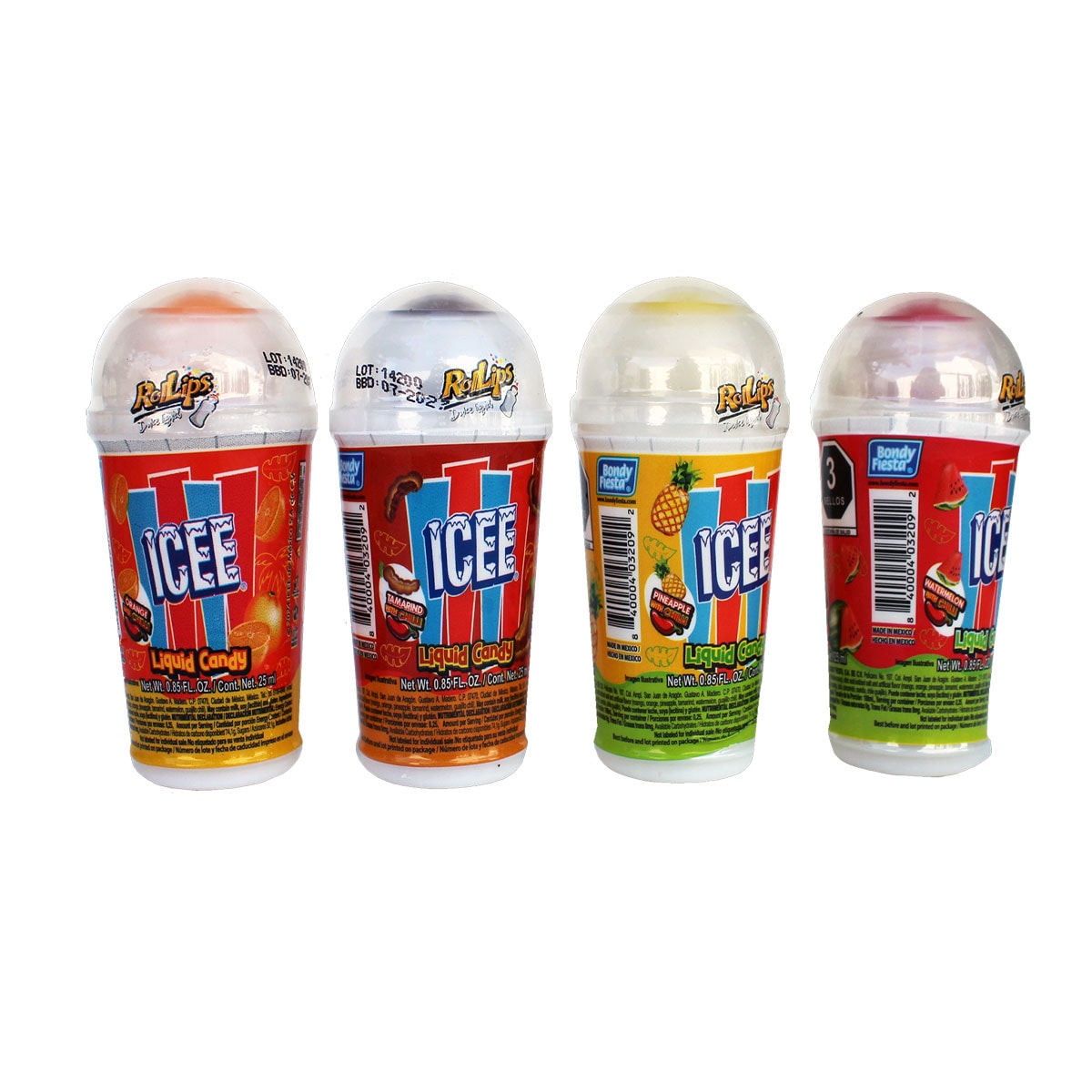 Caramelo Liquido Roll Lips Icee Tropical 35 gr