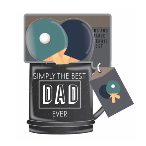 SET de Taza y Juego de PING PONG DAD