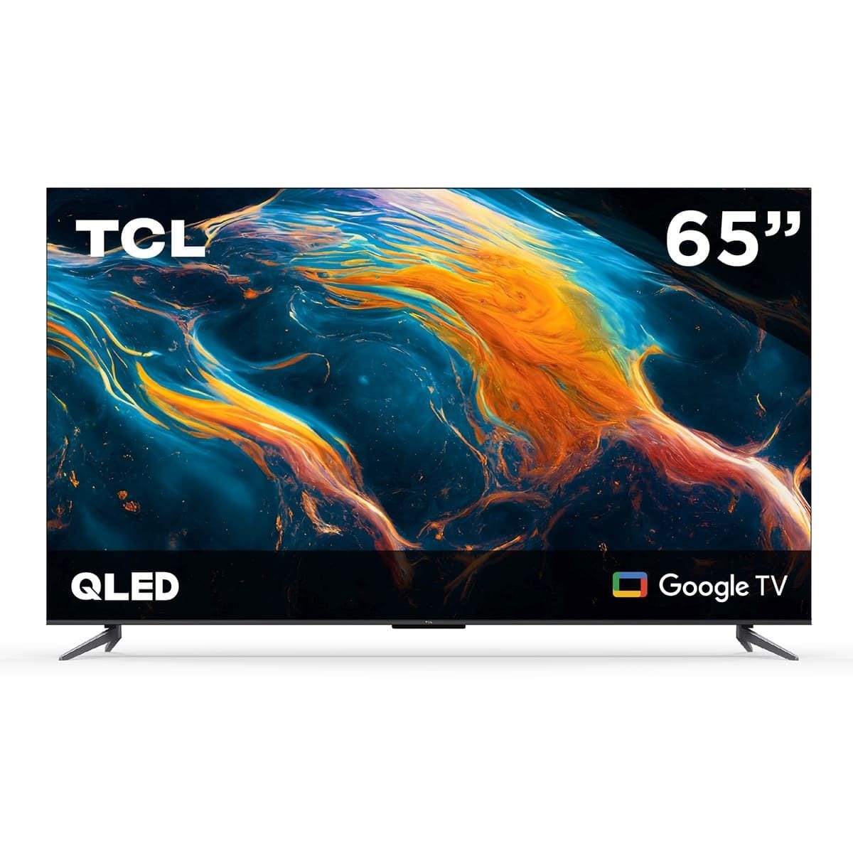 Pantalla TCL 65 pulgadas QLED 4K Google TV 65Q650G