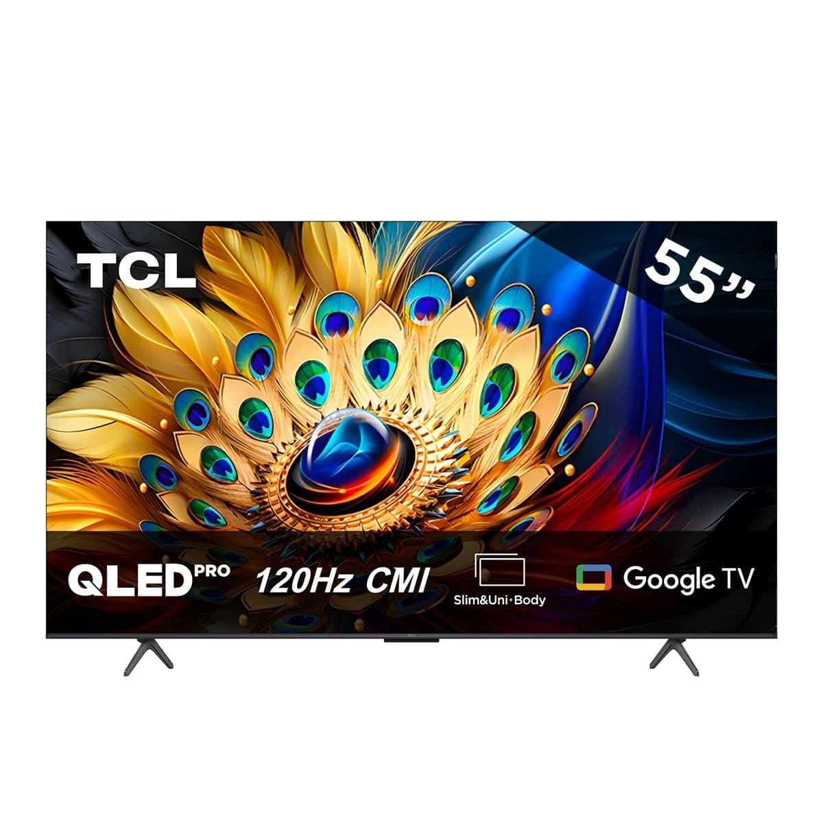 Pantalla TCL de 55 Pulgadas QLED 4K 55Q651G