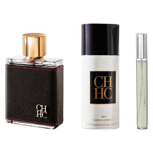 Carolina Herrera CH MEN Set Para Caballero Perfume EDT 100ML ...
