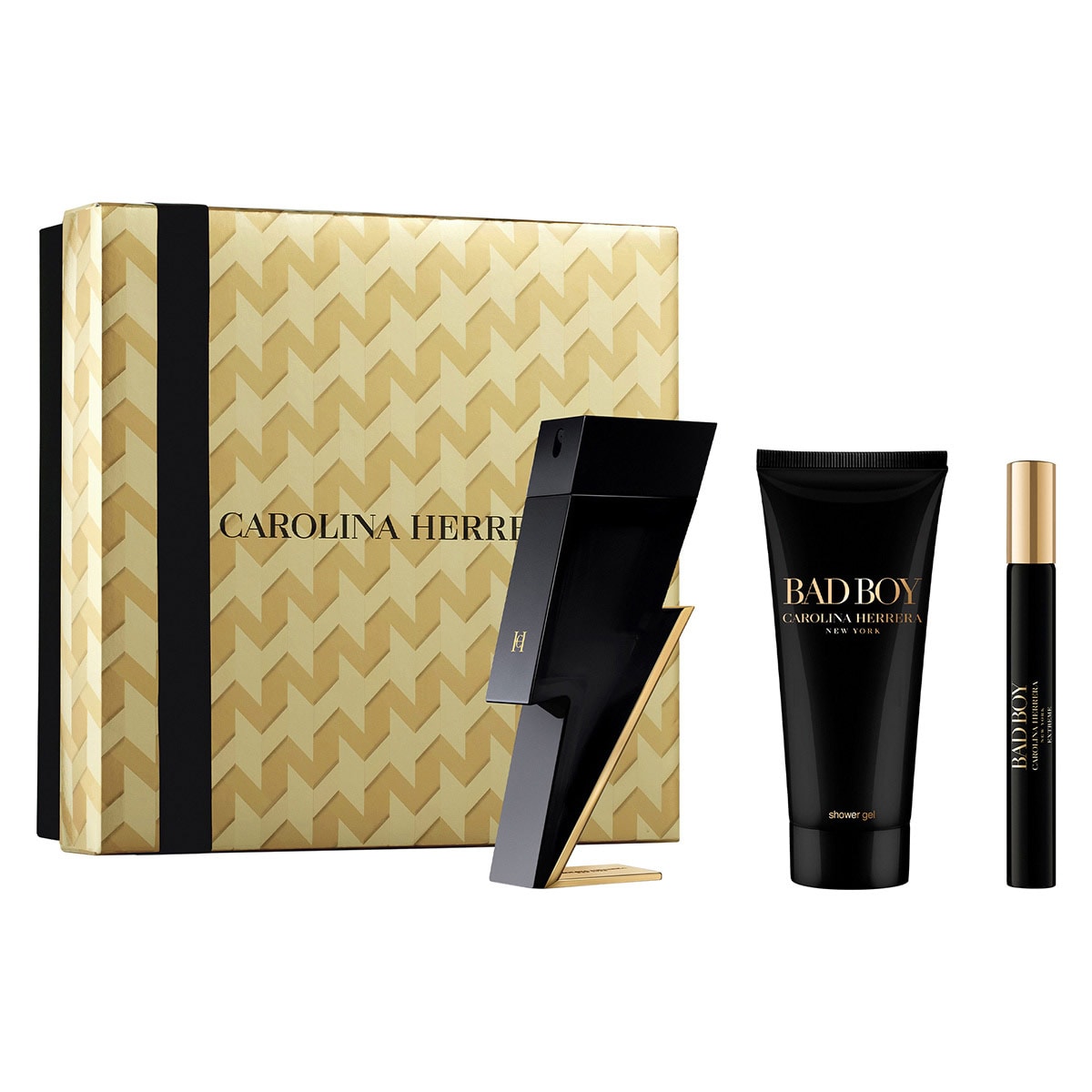 Fragancia Carolina Herrera Bad Boy Set para Hombre