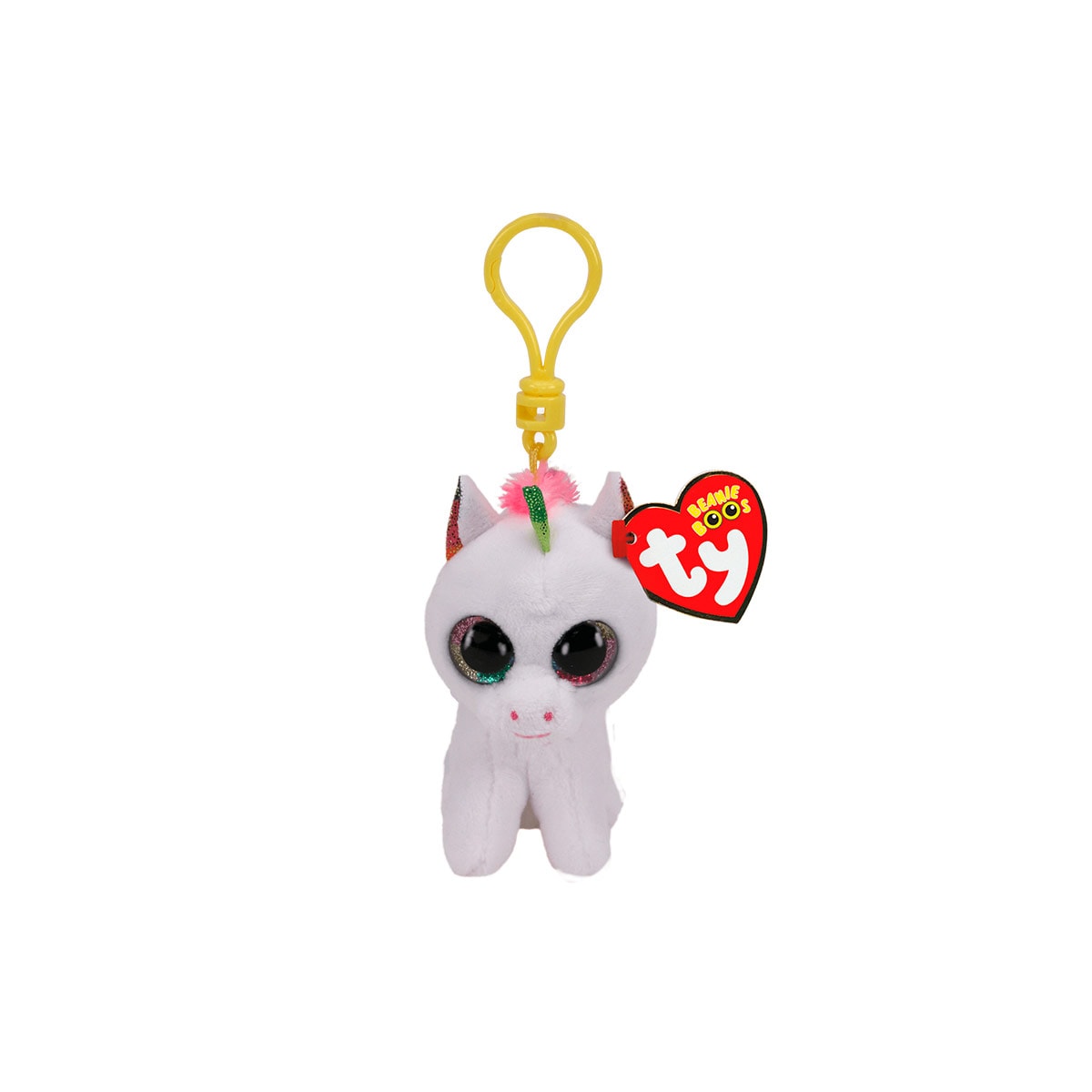 Llavero de Peluche Ty Pixie Unicornio Clip