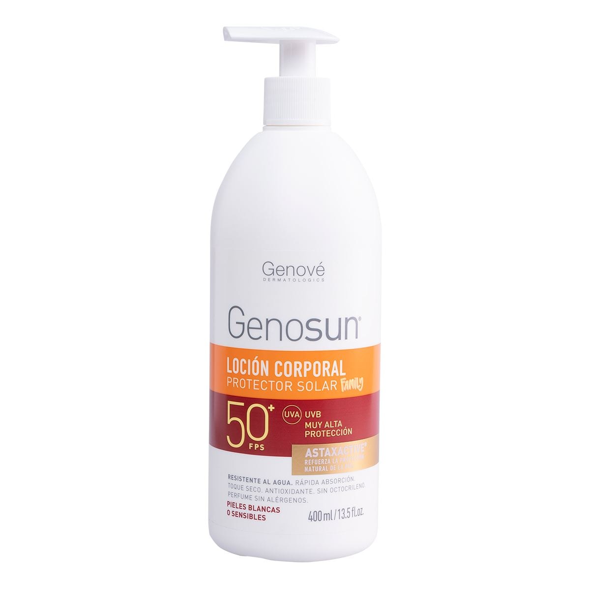 Genosun Protector Solar FPS50 + Loción Corporal Family / 400ml