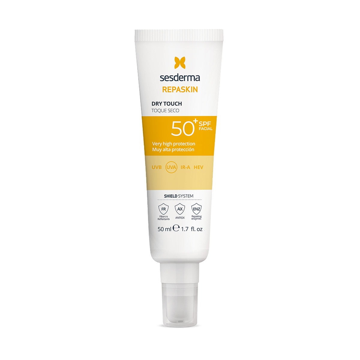 Sesderma Repaskin Protector Solar Toque Seco Spf50+ 50 Ml