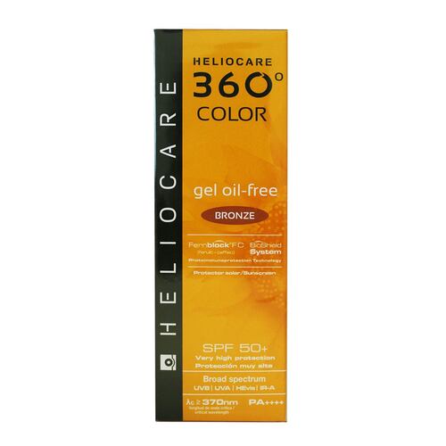 Heliocare 360 Color Gel Oil Free Bronze 50 Ml
