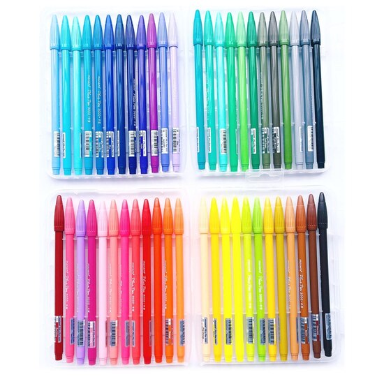 Plumón Monami plus pen 3000 48 piezas