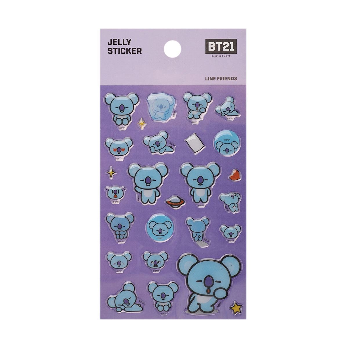 Jelly Sticker BT21 Koya
