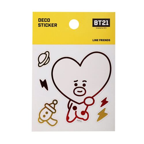 Sticker Deco BT21 Tata