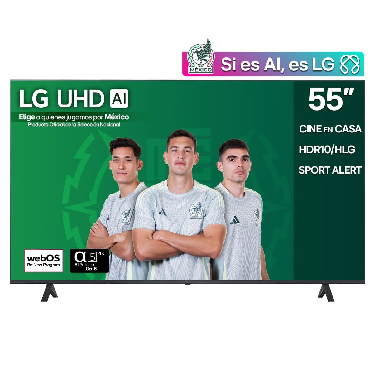 Pantalla LG de 55 Pulgadas 4K UHD 55UR7800PSB