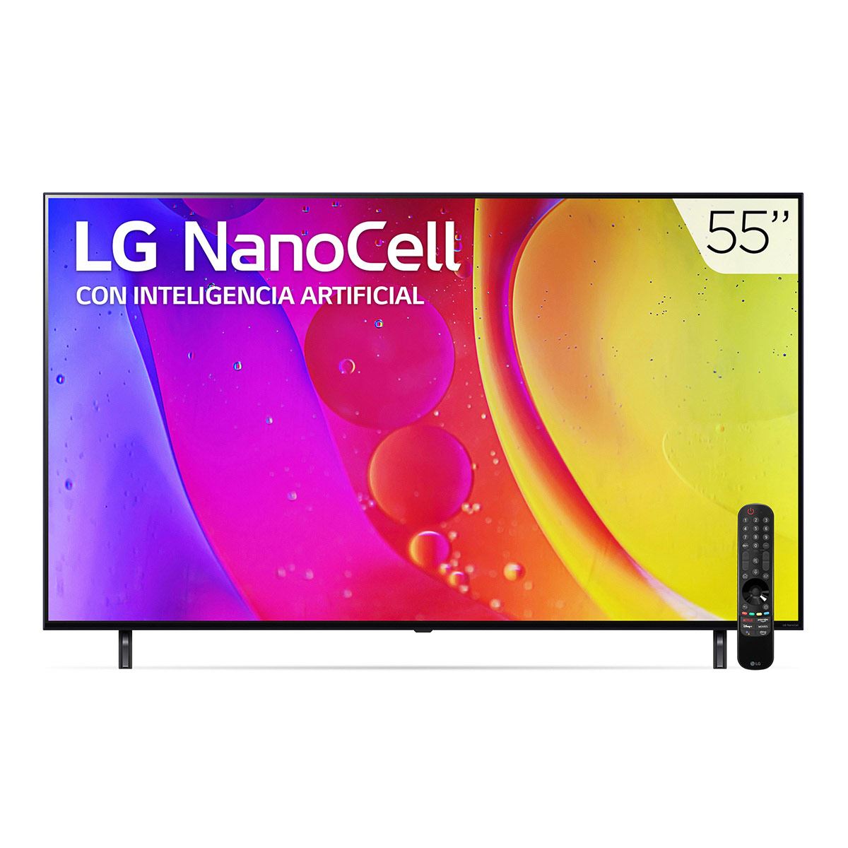 Pantalla LG NanoCell TV 55 Pulgadas 4K SMART TV con ThinQ AI