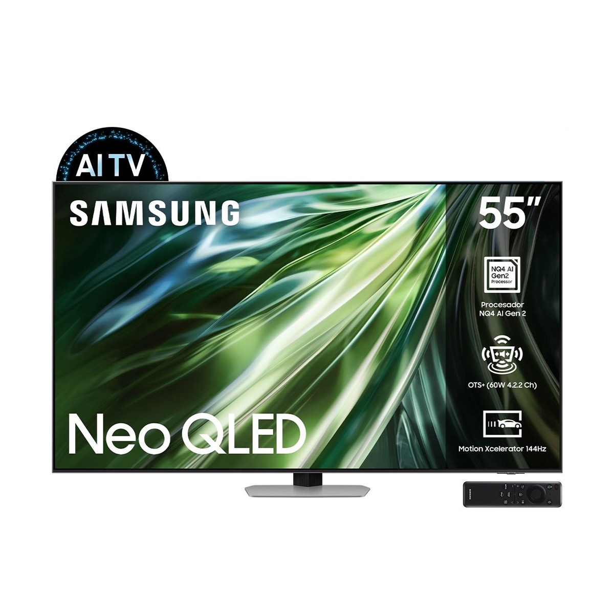 Pantalla Samsung de 55 Pulgadas 4K NEO QLED QN55QN90DAF