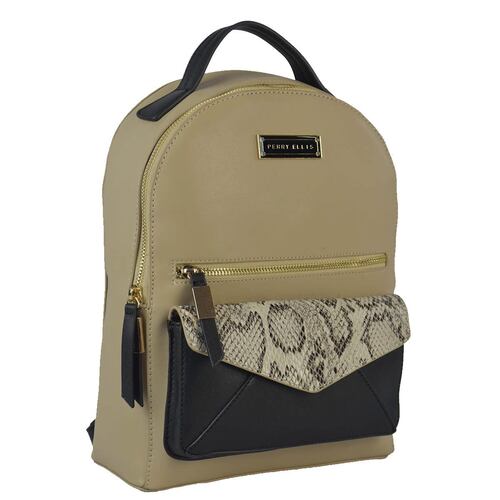 Bolsa Backpack Perry Ellis Beie A04231