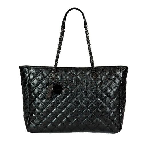Bolsa estilo Tote marca Perry Ellis color negro modelo A10150
