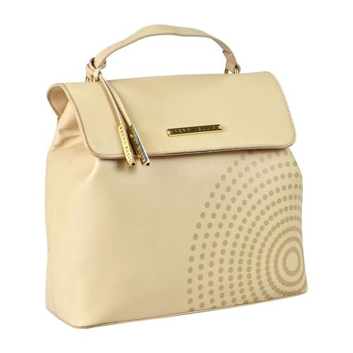 Bolsa estilo Backpack color Beige marca Perry Ellis modelo A10327