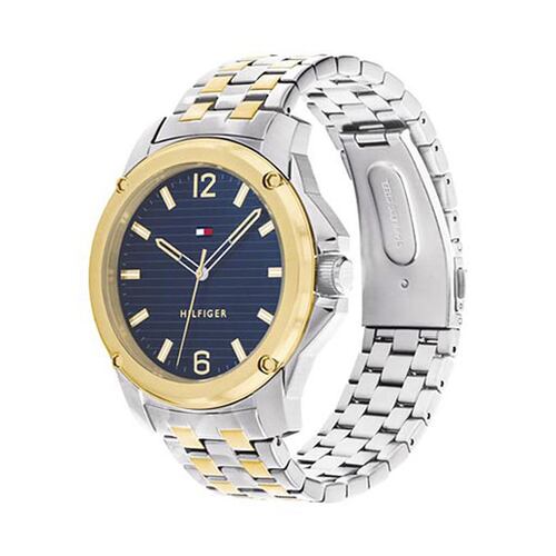Reloj Tommy para caballero acero inoxidable bitono 1710507