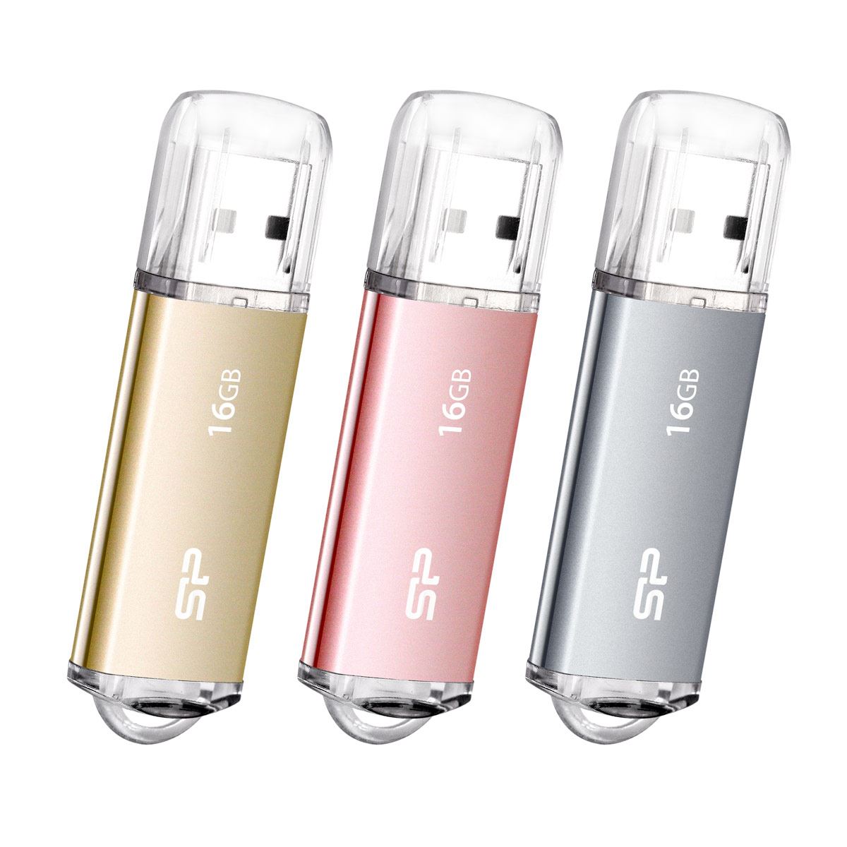 Kit de 3 USB 16GB M01 Silicon Power