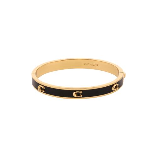 Pulsera Dorado Coach Letra C Tipo Brazalete