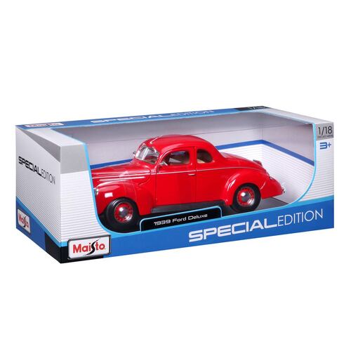 1:18 1939 Ford Deluxe Coupe