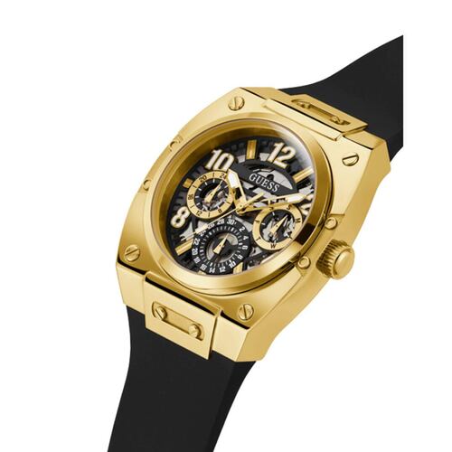 Reloj Guess GW0569G2 correa de silicón color negro