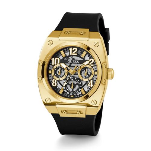 Reloj Guess GW0569G2 correa de silicón color negro