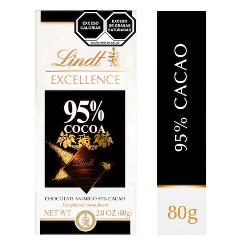Barra De Chocolate Excellence 78 Cacao Lindt 100g