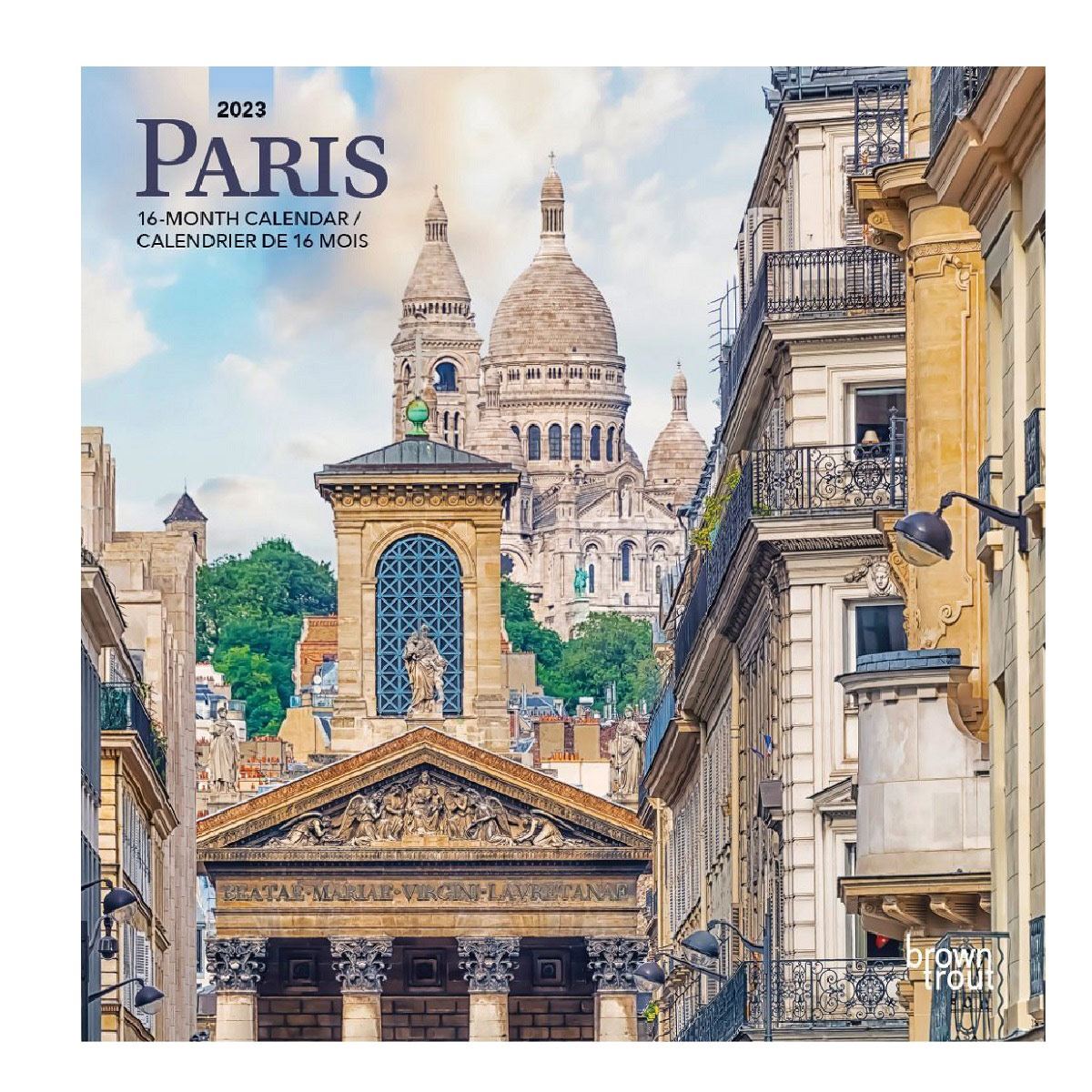 2023 Paris Mini Calendario