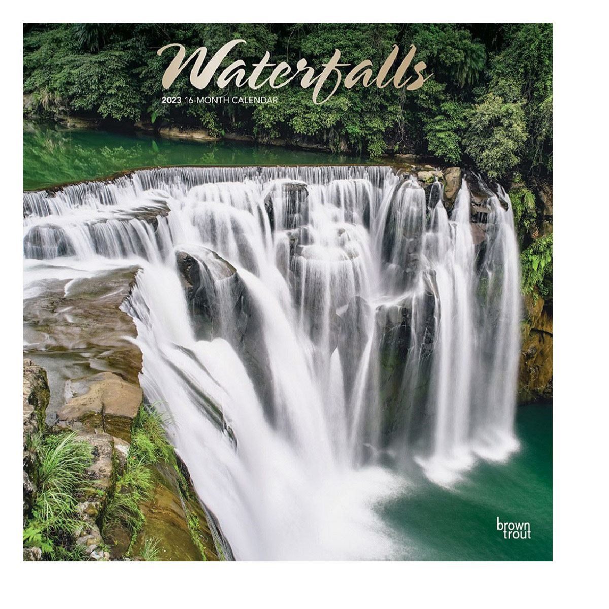 2023 Waterfalls Square Calendario