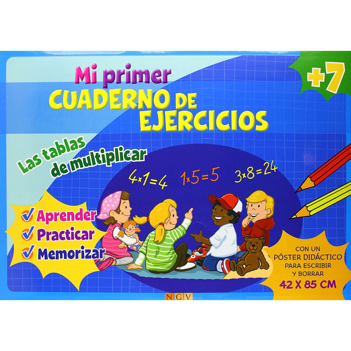 Las tablas de multiplicar (Mi primer cuaderno de ejercicios)