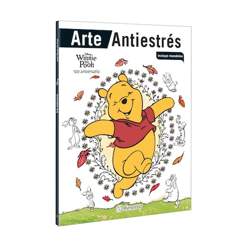 Arte Antiestrés - Winnie the Pooh 100 aniversario