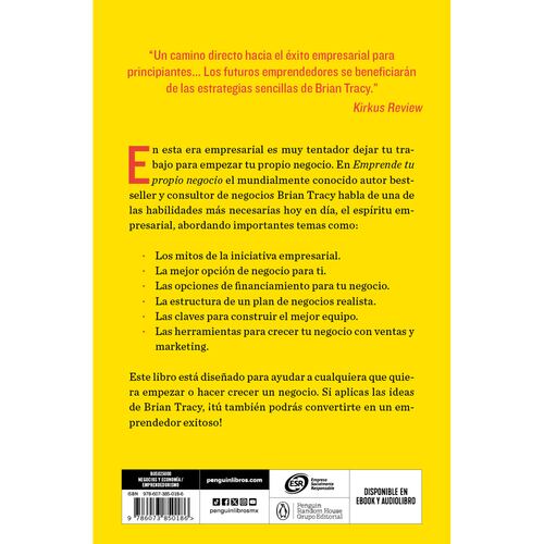 Emprende tu propio negocio