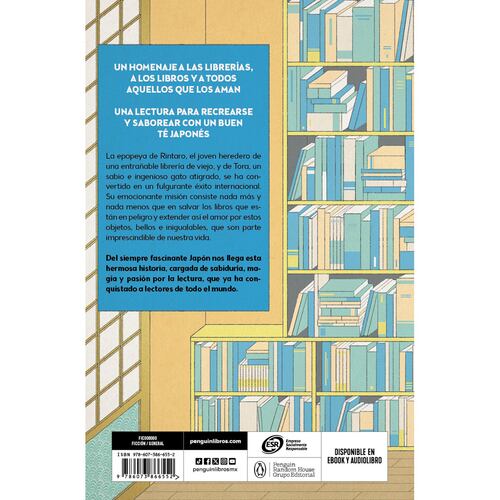 El gato que amaba los libros