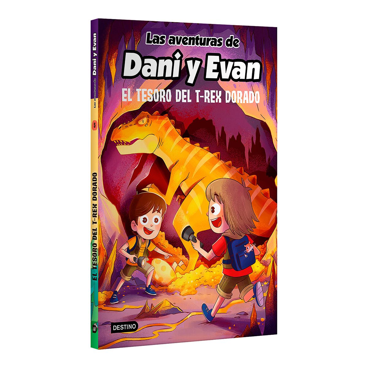 Las aventuras de Dani y Evan 5. El tesoro del T-Rex dorado