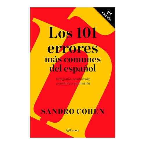 Los 101 errores más comunes del español