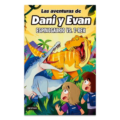 Las aventuras de Dani y Evan 10. Espinosaurio vs. T-Rex
