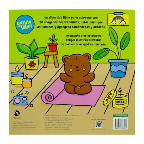 Libro Para Colorear Cozy & Calm