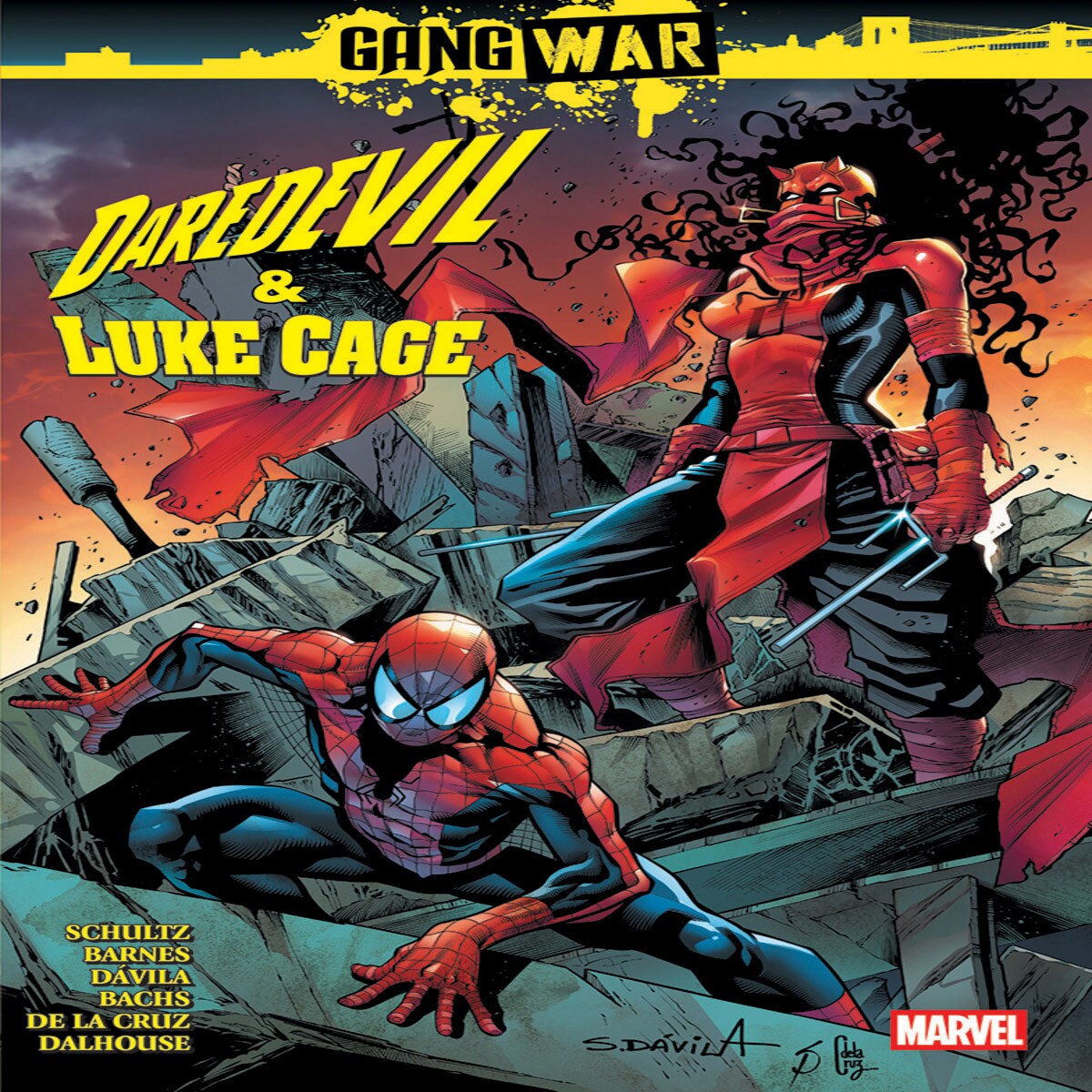 Marvel Gang War Daredevil & Luke Cage