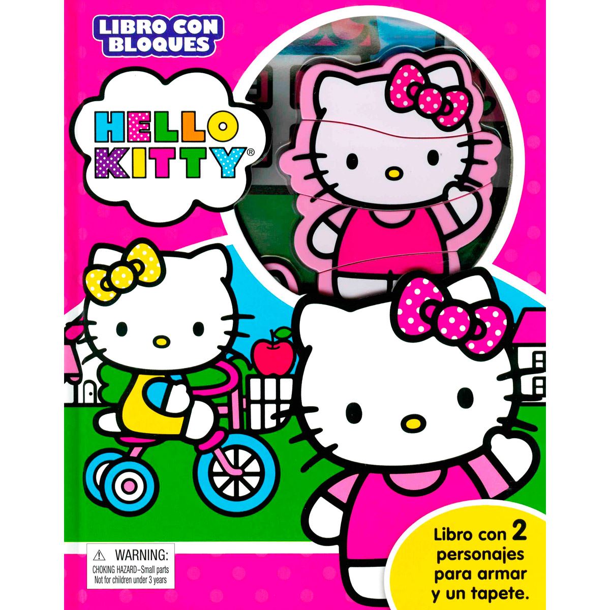 Libro Con Bloques: Hello Kitty