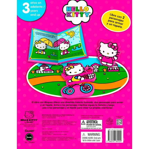 Libro Con Bloques: Hello Kitty