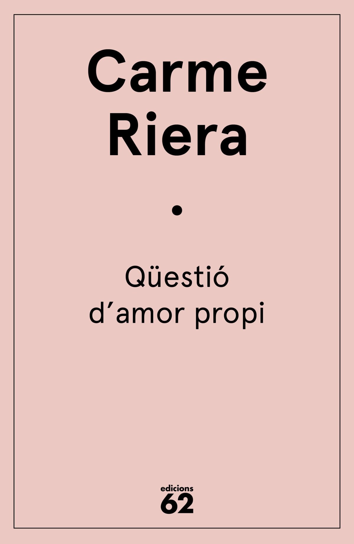 Qüestió d'amor propi